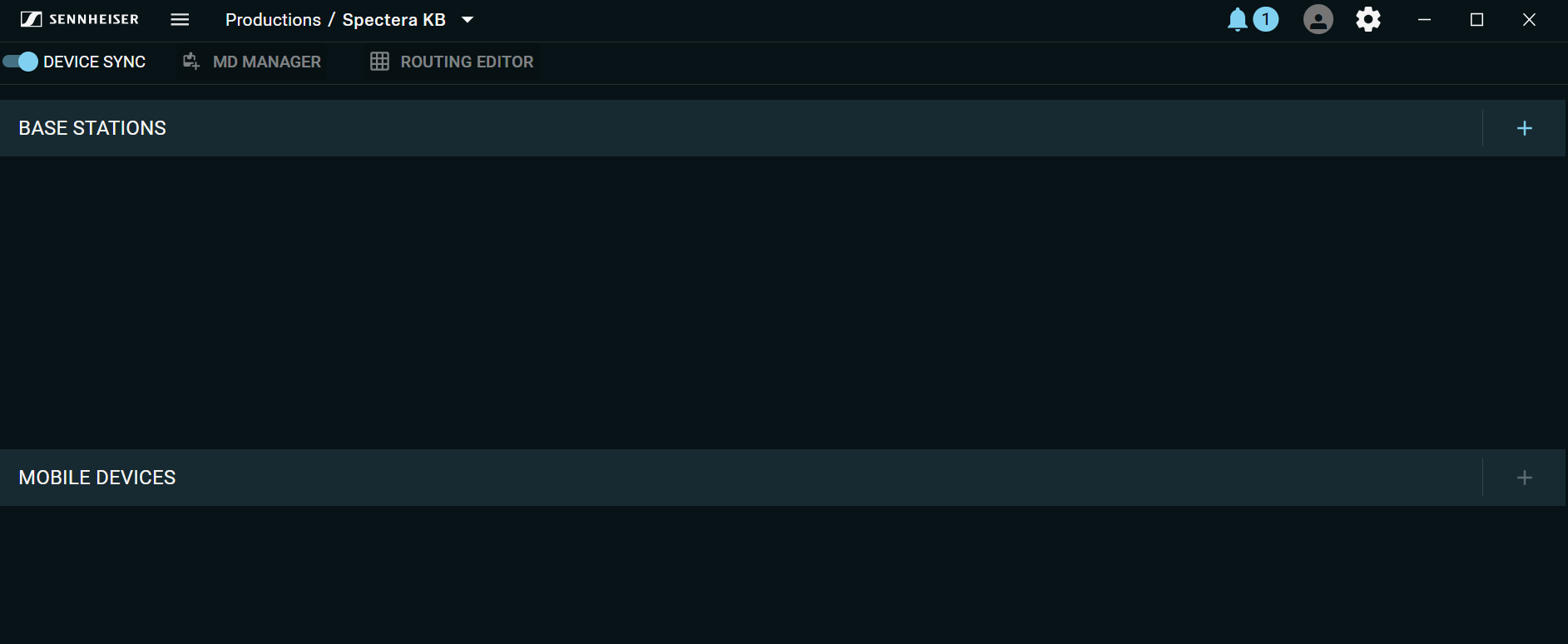Spectera: LinkDesk에서 프로덕션 시작하기 – Sennheiser